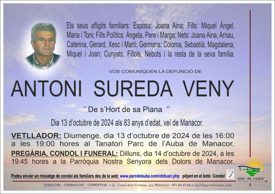 obituario. Parc de l'auba